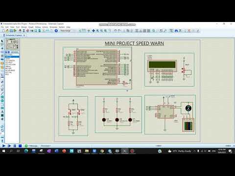 Mini Project Embedded : Speed Warning Using PWM and LCD In PIC18F45K22 - YouTube