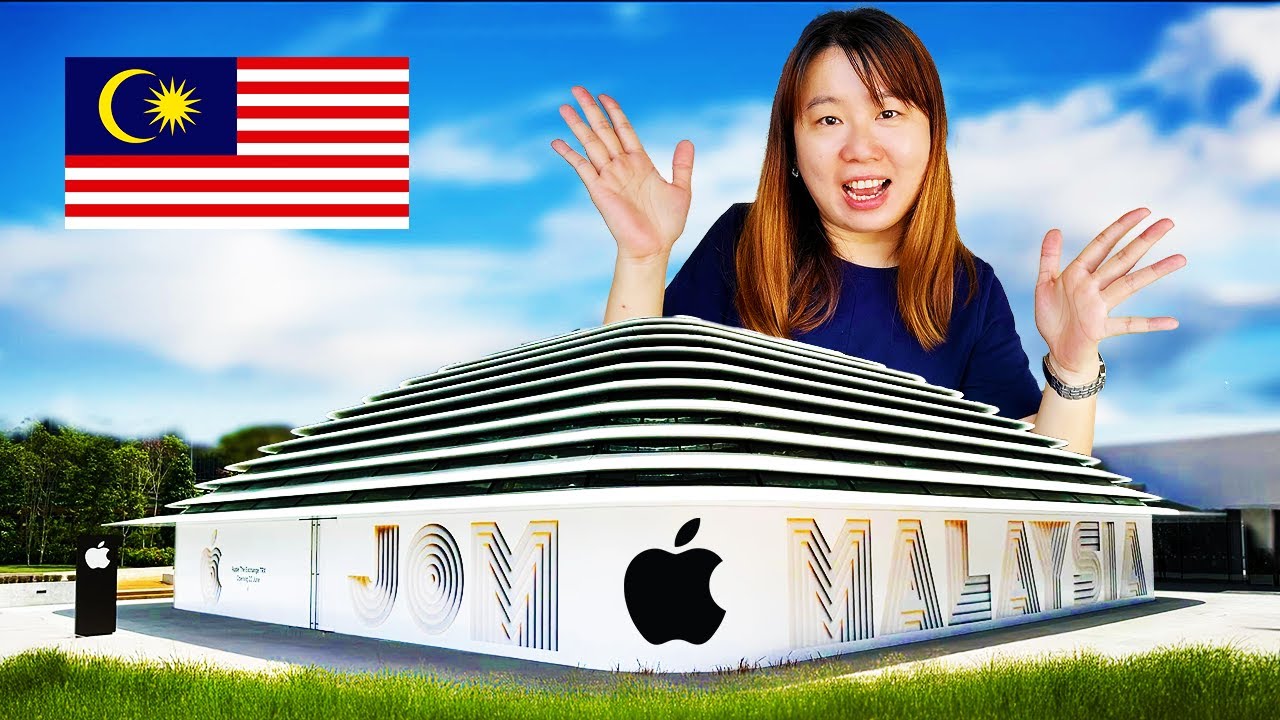 马来西亚终于有 Apple Store 啦！ - YouTube