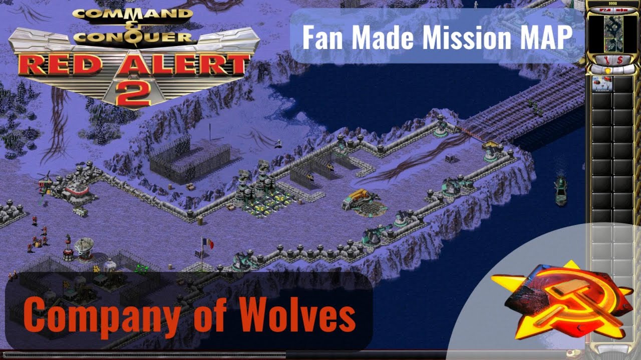 Red Alert 2 - Fan Made Mission Map: Company of Wolves - Hard Difficulty ...