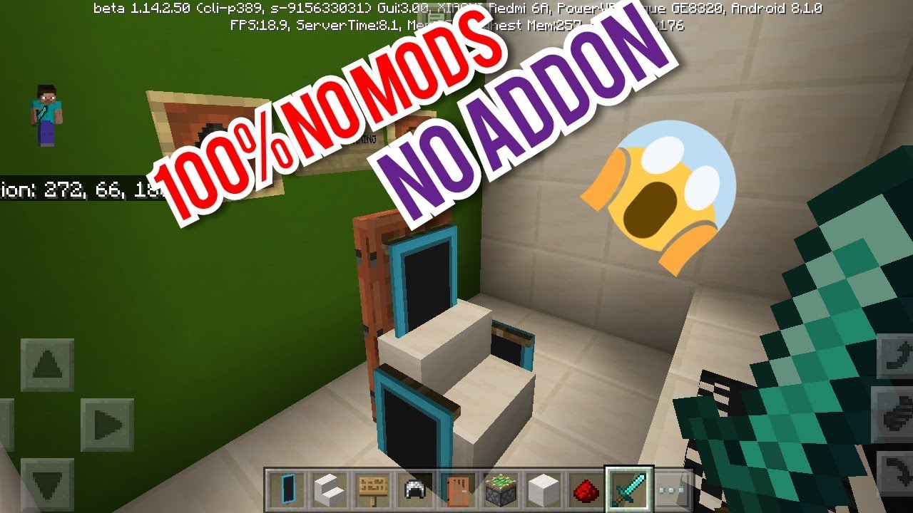 Membuat Ruangan Gaming Di MINECRAFT!!! |No Mods No Addon|!!! - YouTube