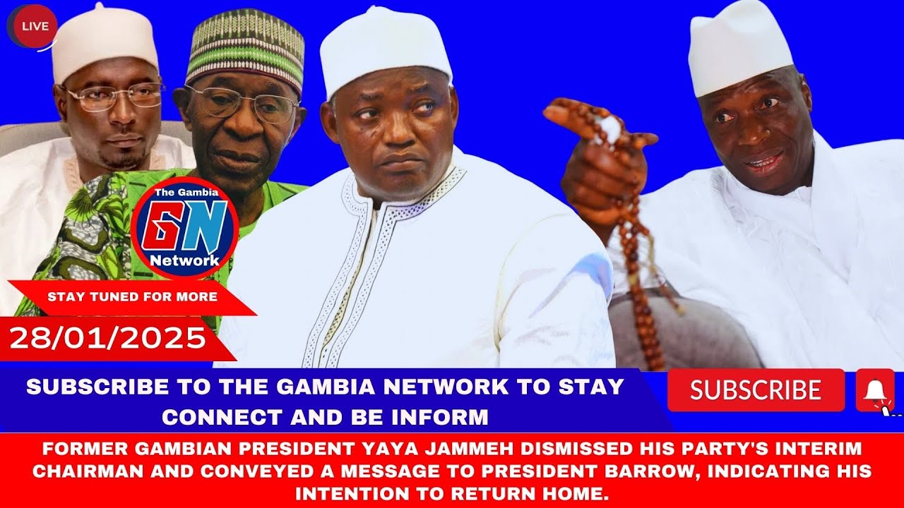 Yaya Jammeh’s Surprise Announcement: Fires Party Leader and Sends ...