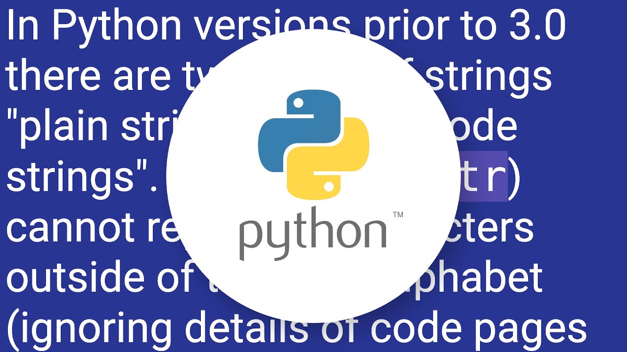 What is the difference between isinstance('aaa', basestring) and isinstance('aaa', str)? - YouTube