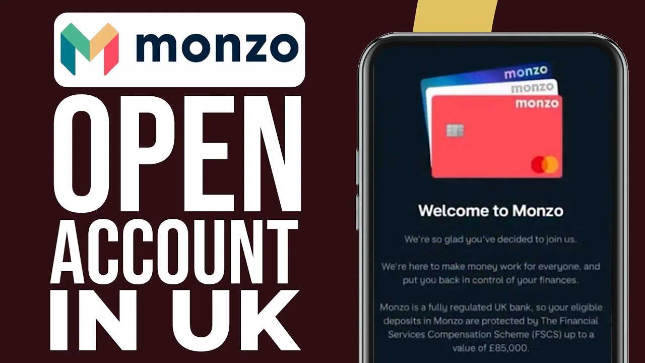How To Open Monzo Bank Account In UK 2025 | Step-By-Step - YouTube
