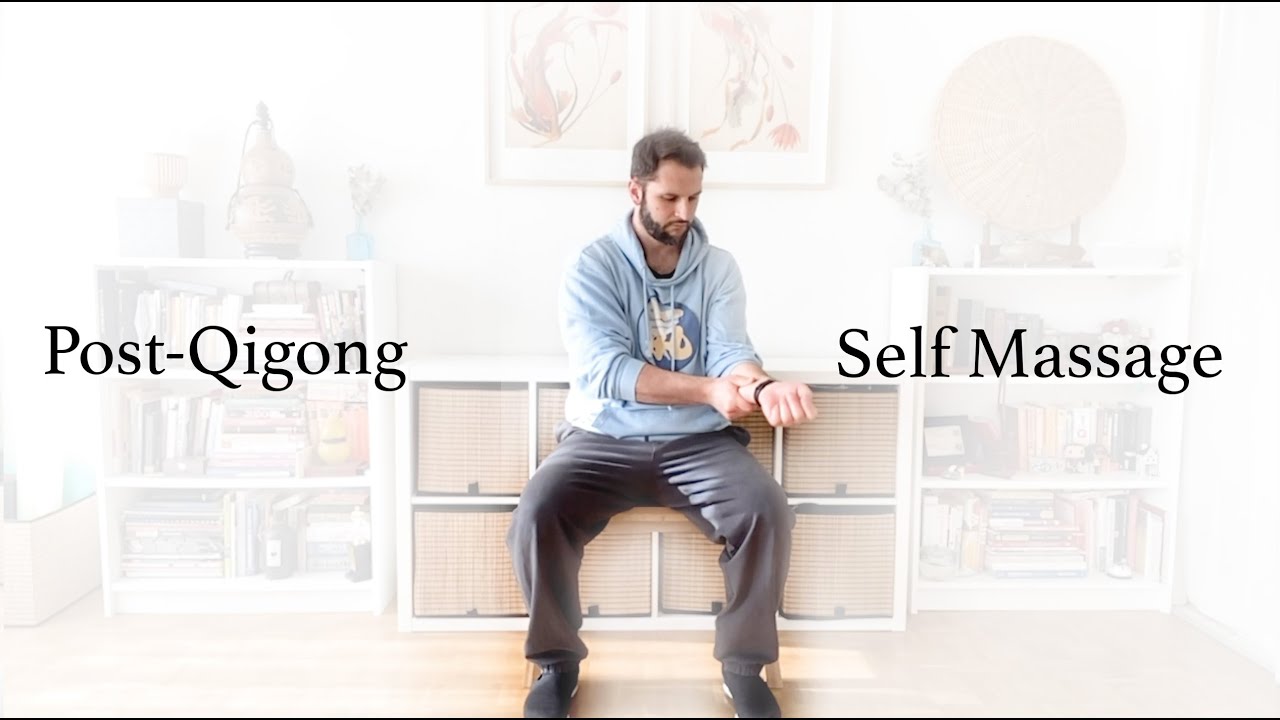 Sitting Self-Massage - Pt. 4 Sitting Qigong - YouTube
