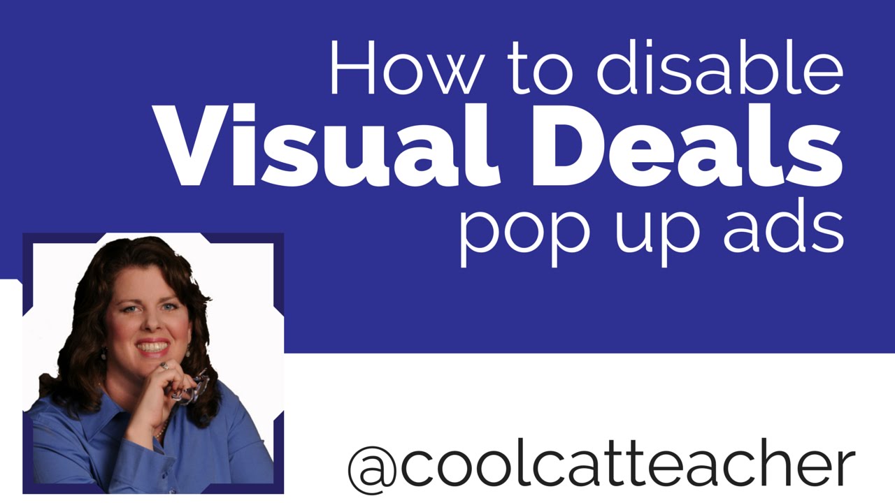 60 Second Tip: Disable Visual Deals Pop Up Ads - YouTube