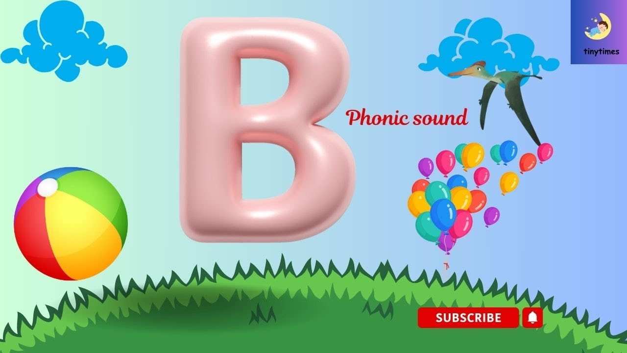 Phonic Sound ABC | phonic song | Phonic sound B with 5 words - YouTube