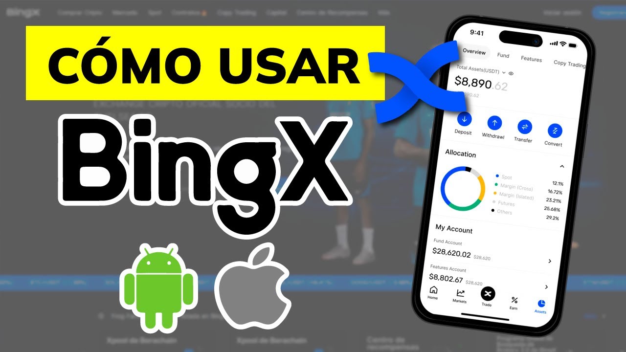 📱 Cómo Funciona la App de BingX (2026) | Guía Completa para Invertir en Cripto - YouTube