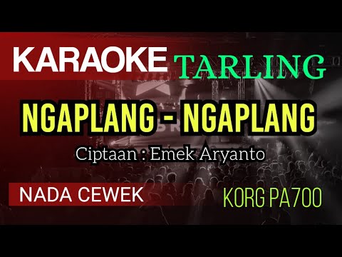 NGAPLANG - NGAPLANG ( KARAOKE TARLING KOPLO NADA CEWEK )