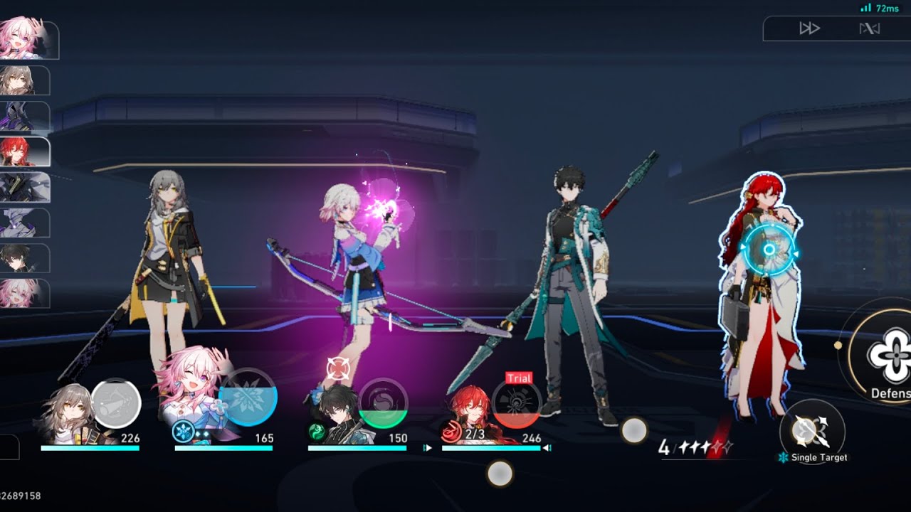hokai star rail sample gameplay // verry nice game#hokaistarrail - YouTube