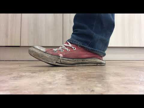 Old red Converse