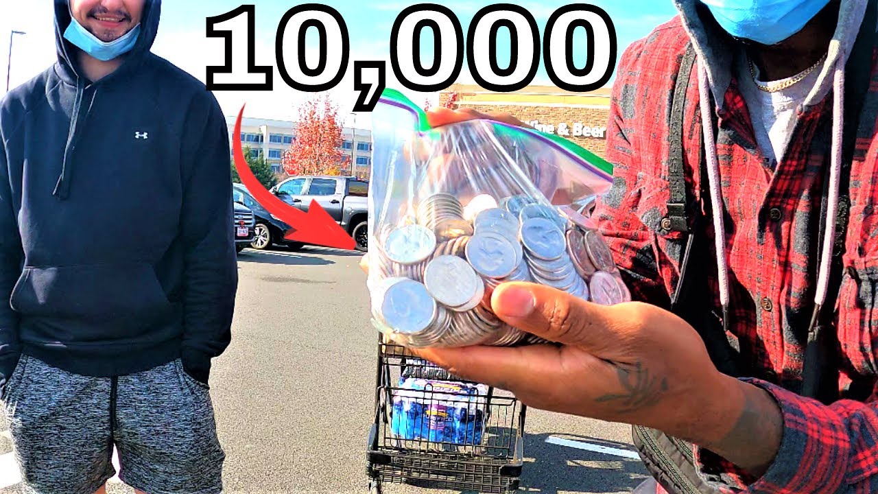 Giving 10,000 Quarters To Random Instacart Shoppers - YouTube