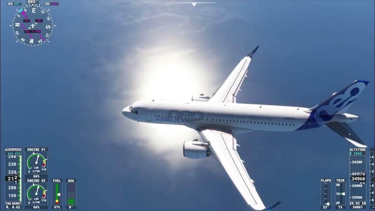 MSFS Tutorial - A320neo Part 4 (Flight) - YouTube