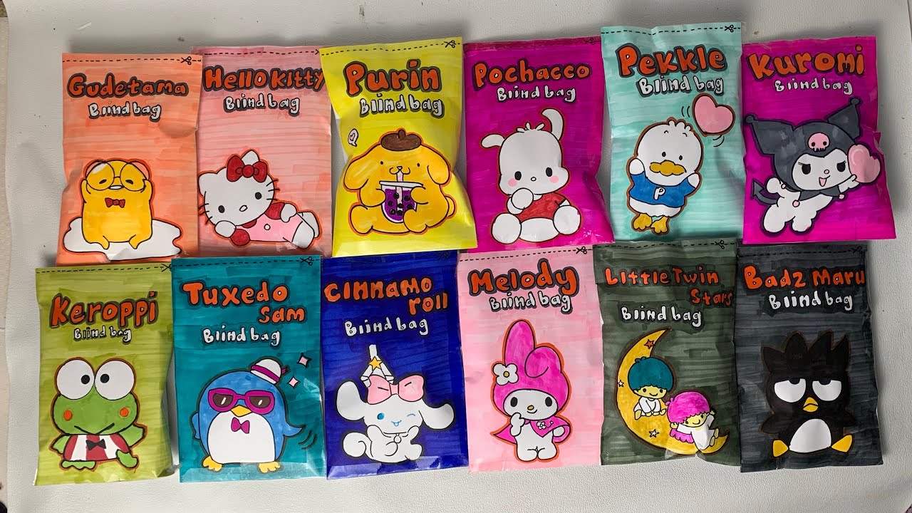 💓Paper diy💓 Sanrio Blind Bag Opening ‼️ - YouTube