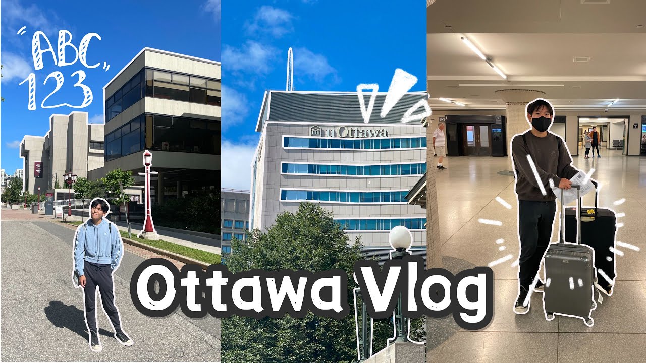 BECOMING AN EXCHANGE STUDENT // Exploring a new city, Uottawa campus ...