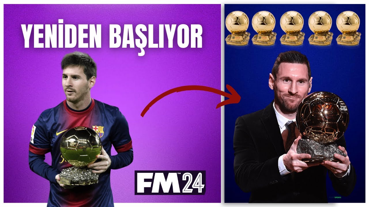 Lionel Messi Kariyerine Yeniden Başlıyor! - Football Manager 2024 - YouTube