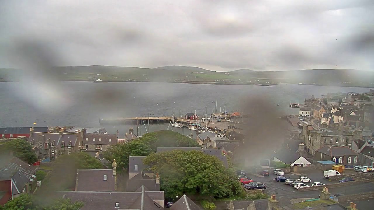 Webcam Lerwick (Shetland) View from the Town Hall