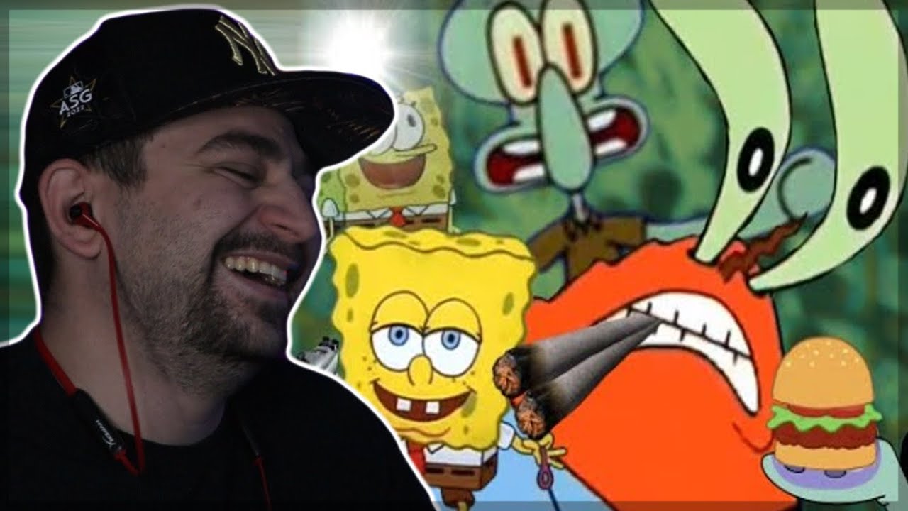 SUSBOB! 😂 - [YTP] Skiggard And Spunbob Manipulate Reality REACTION ...