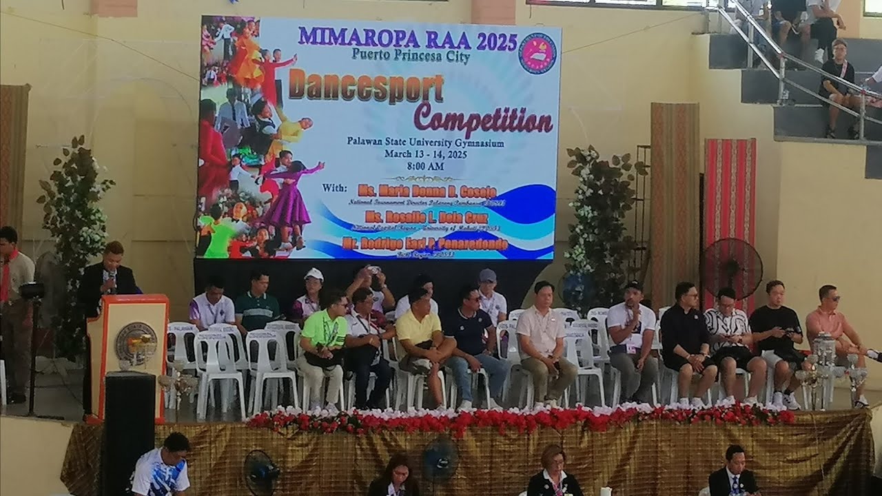 DANCESPORT COMPETITION | MIMAROPA MEET 2025 | Puerto Princesa City ...