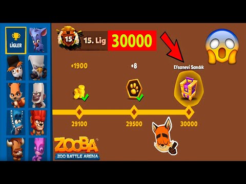 30.000 KUPADAKİ EFSANEVİ SANDIĞI AÇTIM ! - OYUNUN EN DEĞERLİ SANDIĞI ! - Zooba