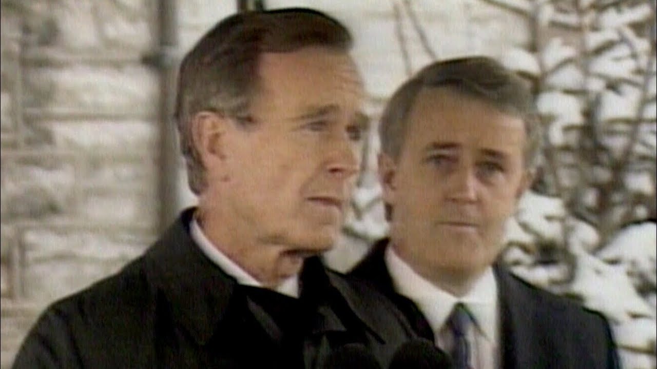 George H.W. Bush on Canada-U.S. relationship: "It's fundamental" - YouTube