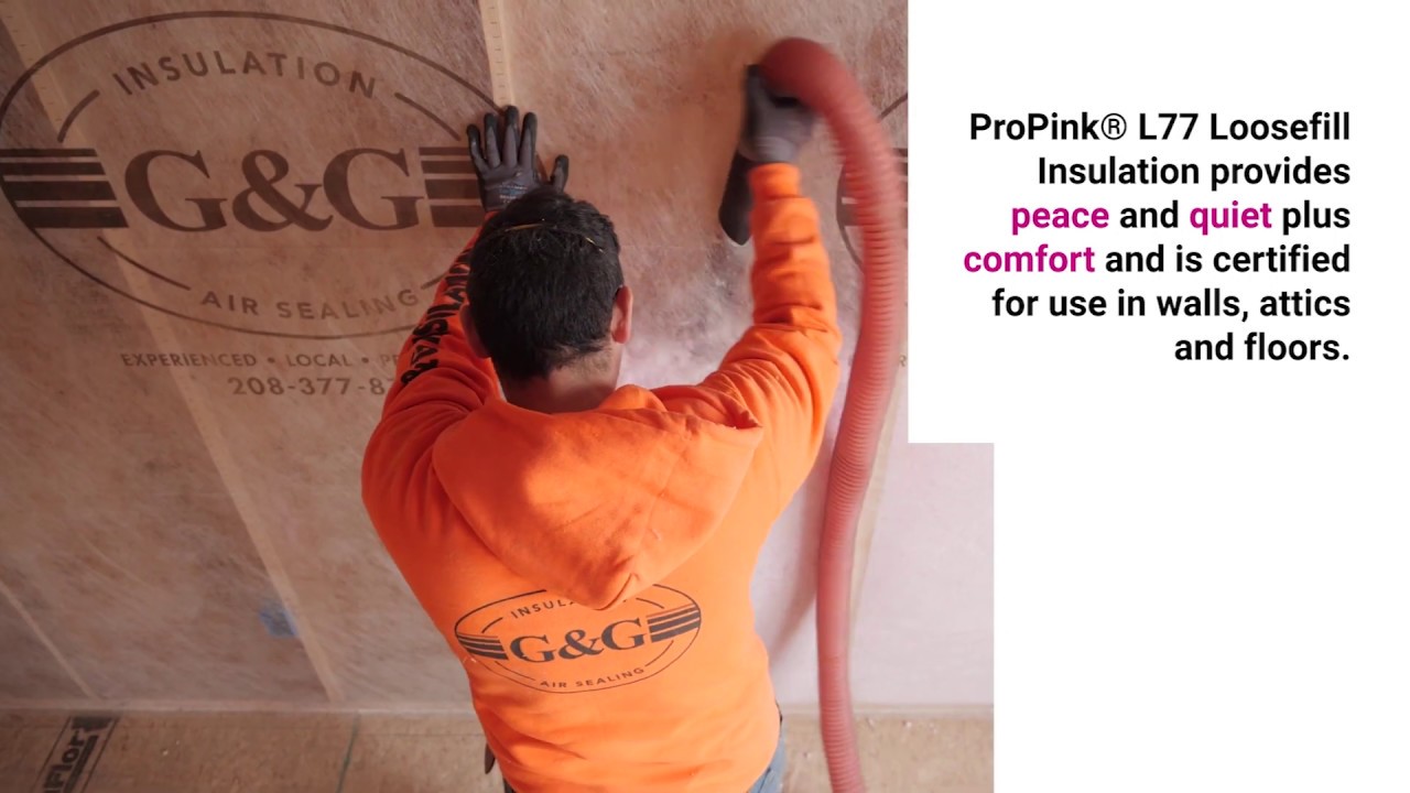 G&G Insulation - L77 Loosefill Insulation Benefits - YouTube