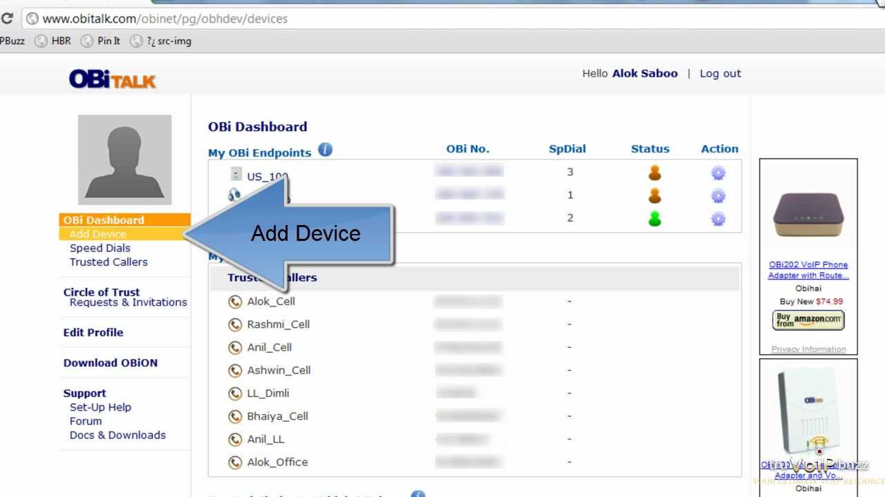 Tutorial on how to get started with OBi202 - YouTube