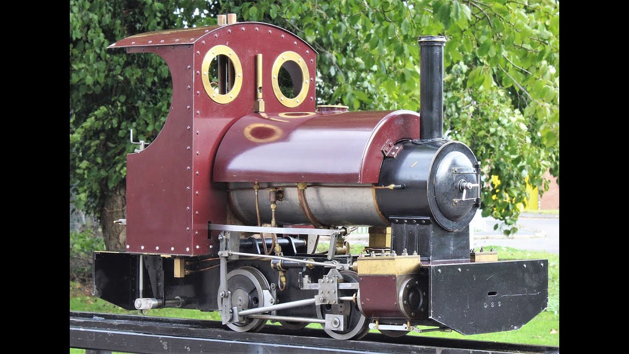5 inch gauge "Sweet Pea" 0-4-0ST - YouTube