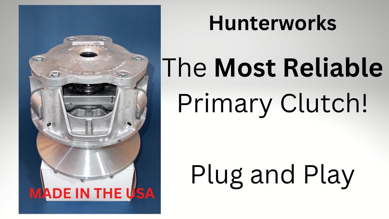 Hunterworks Complete Primary Clutch (Ready To Go Out The Box) - YouTube