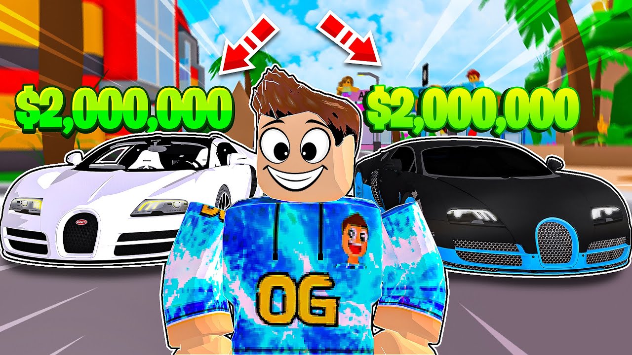 I BOUGHT 2 MAXED OUT BUGATTI VEYRON IN ROBLOX!! (DRIVING EMPIRE) - YouTube