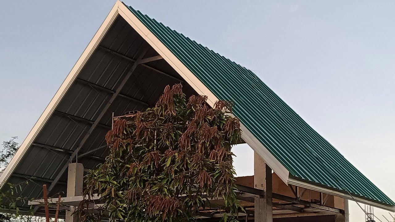REST HOUSE DIY / ROOFING INSTALLATION PART II - YouTube