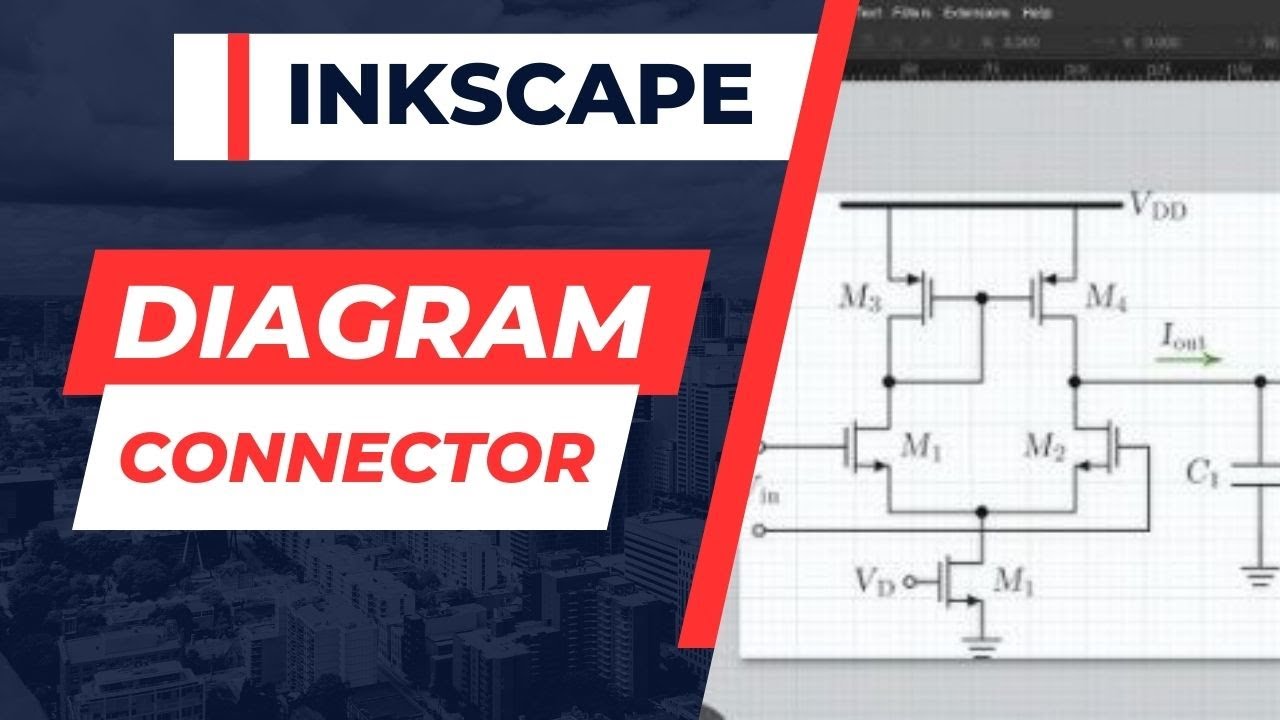 Inkscape Diagram Connector Tool: Building Diagrams Step by Step - YouTube