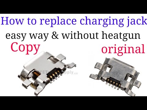 How to replace charging jack properly,without heatgun.Best tip - YouTube