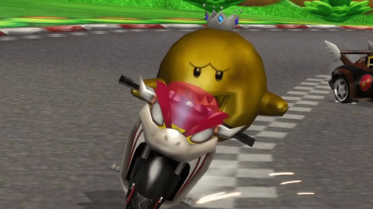 King Boo Gold In Mario Kart Wii Youtube