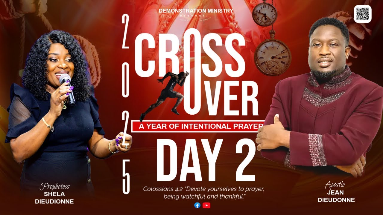 CROSSOVER CONFERENCE DAY 2 || PRAYER AND WORSHIP || DEMONSTRATION ...