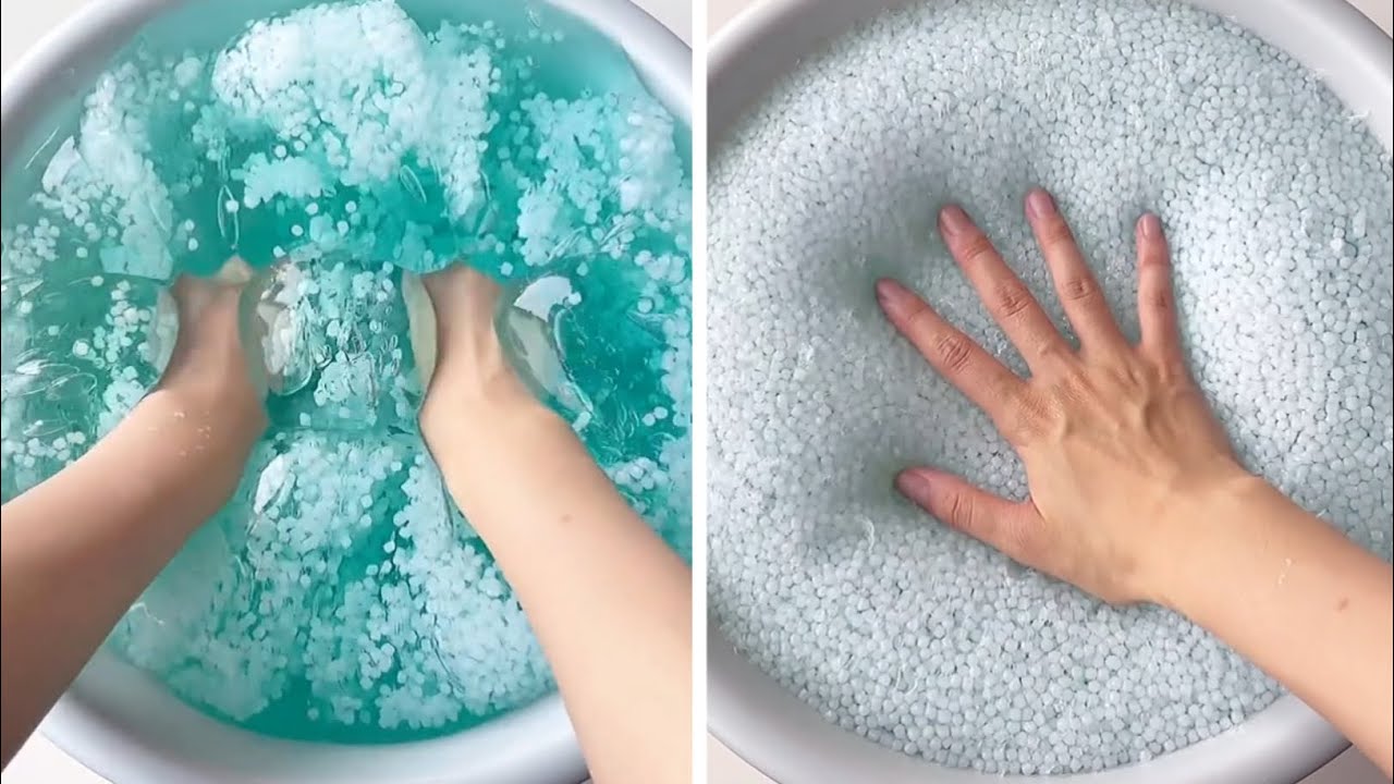 Most Relaxing and Satisfying Slime Videos #38 //Fast Version // SLM ...