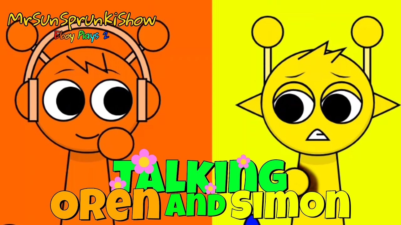 Talking Tom Cat but with Oren and Simon [Sprunki: Talking Oren and ...