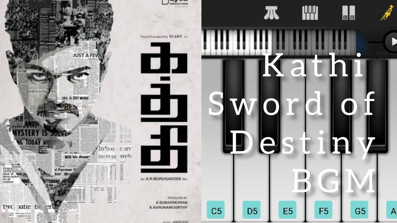 Kathi-sword of destiny | aniruth | perfect piano | walk band | let's ...