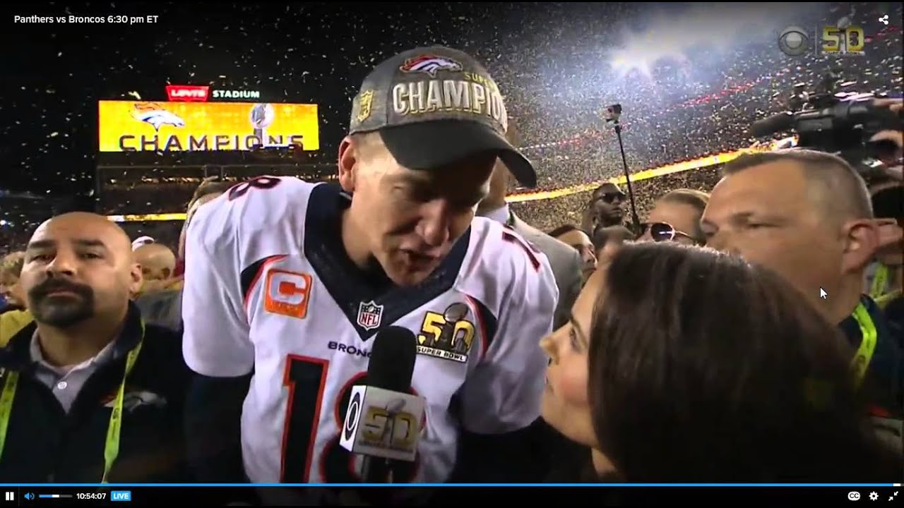 Denver Broncos Wins the Super Bowl 50! | NFL Playoffs 2016 - YouTube