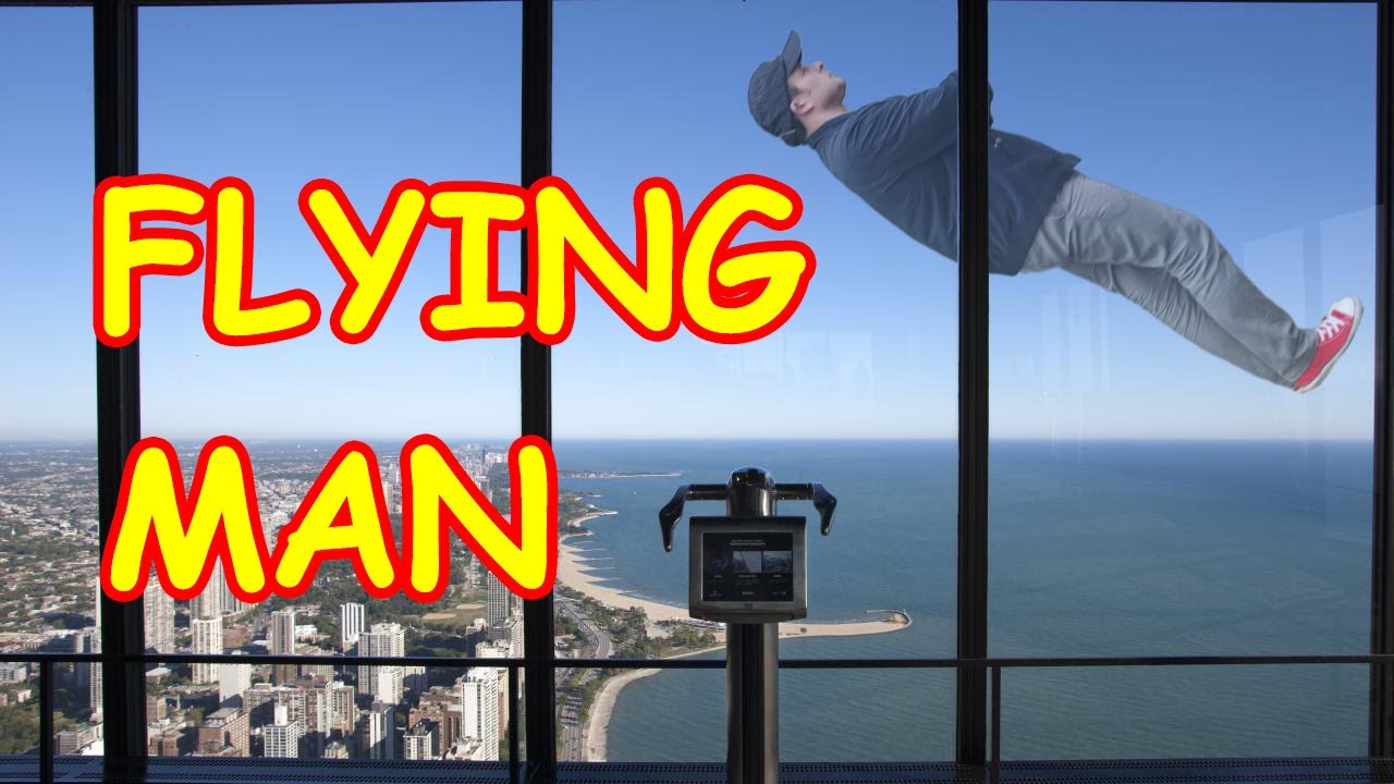 The FLYING MAN - A beginner superhero - YouTube