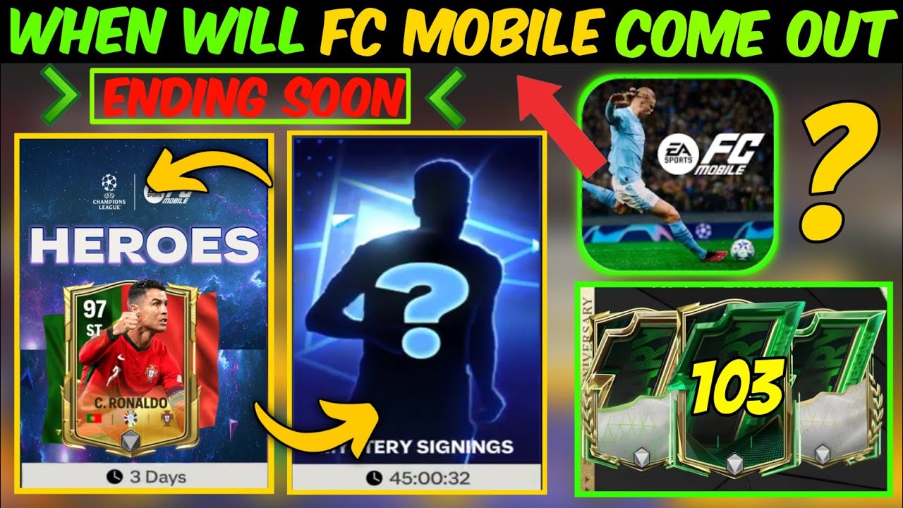 WHEN IS NEW EA FC FIFA MOBILE 25 SEASON COMING OUT HOW TO GET RONALDO ...