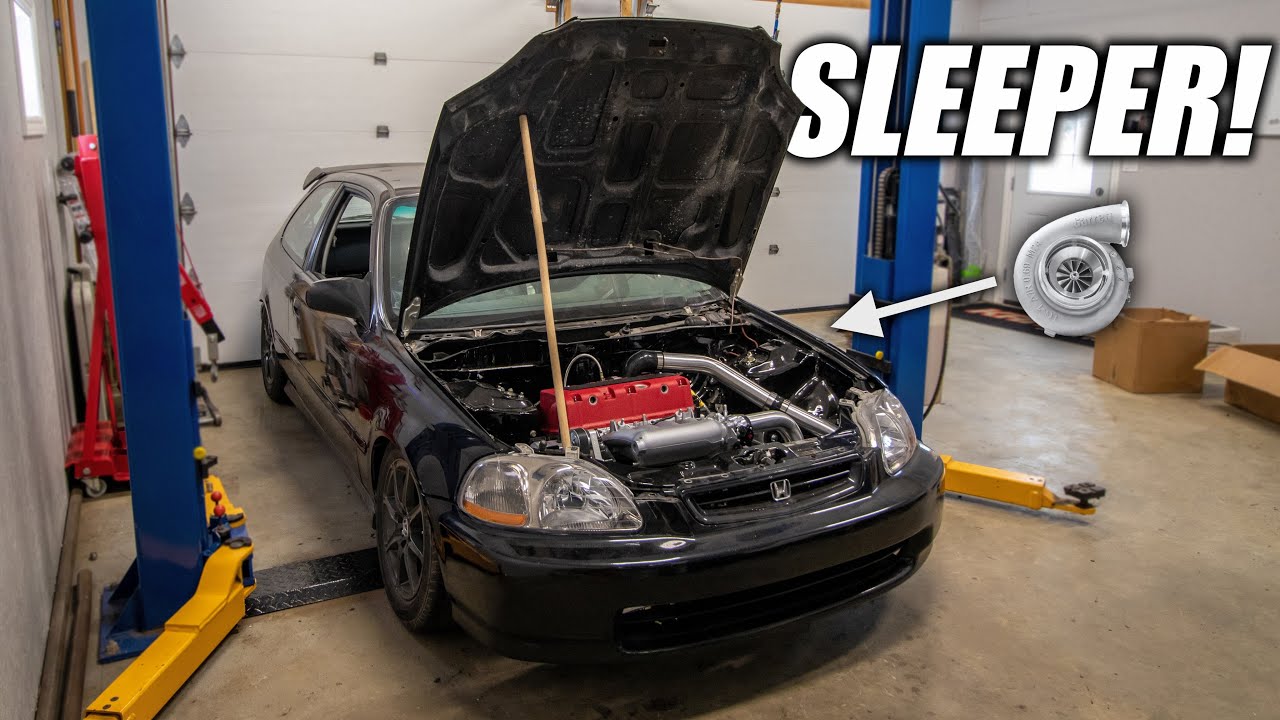 COMPLETING THE K20 TURBO KIT! - YouTube
