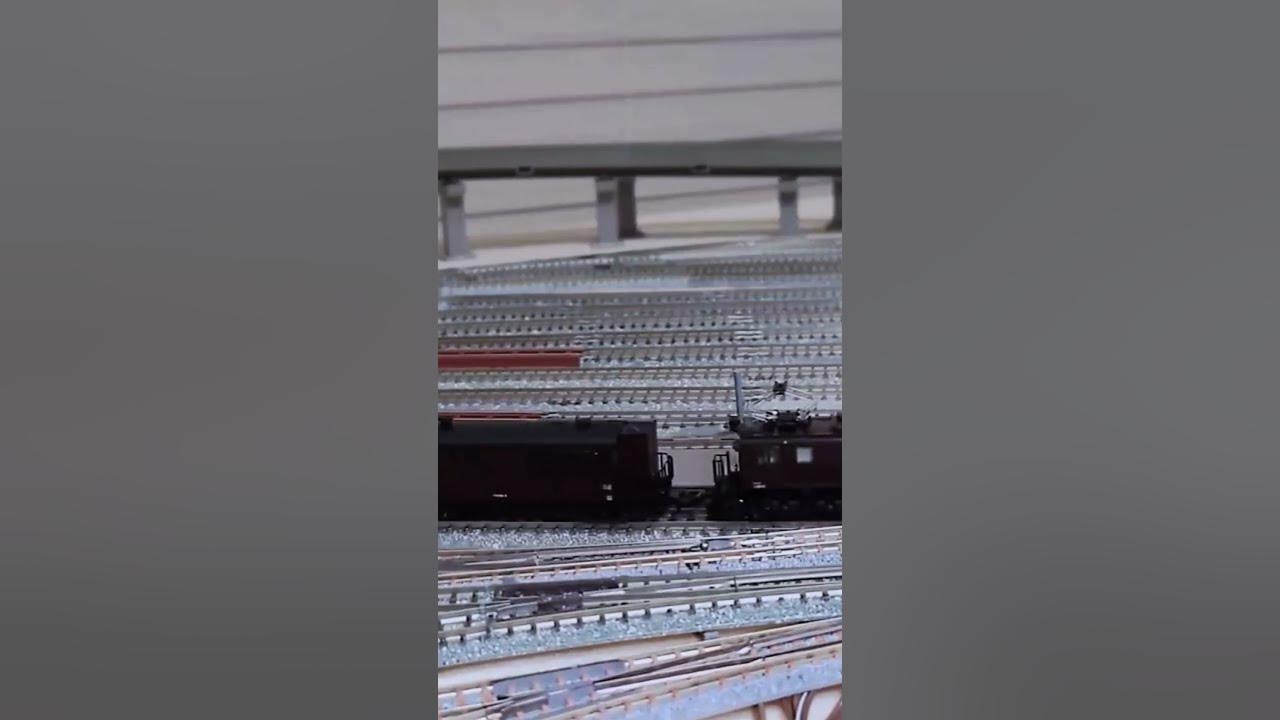 中編8 EF15〈KATO 3062-1〉+ スハ32系中央本線普通列車〈KATO 10-1320〉 EF15 + SUHA32 SERIES CHUO LINE ＃train - YouTube