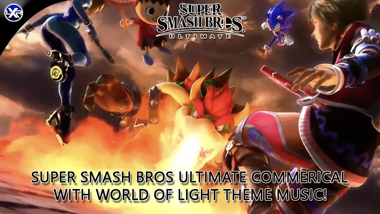 Super Smash Bros Ultimate - "Everyone is Here" Banner Commercial with ...
