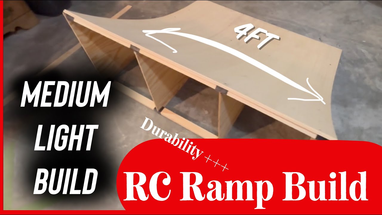 DIY RC Ramp Build - Light & Extra DURABLE! - YouTube