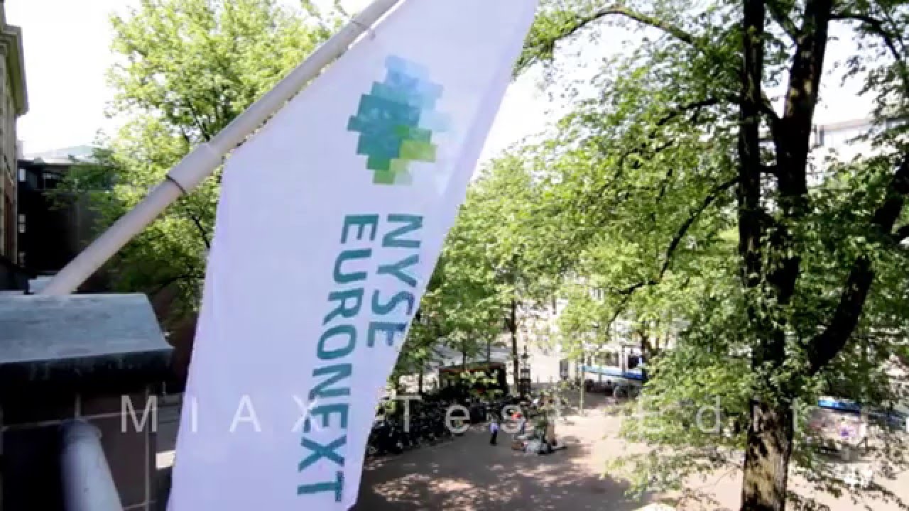 NYSE Euronext Amsterdam /w placeholder footage - YouTube