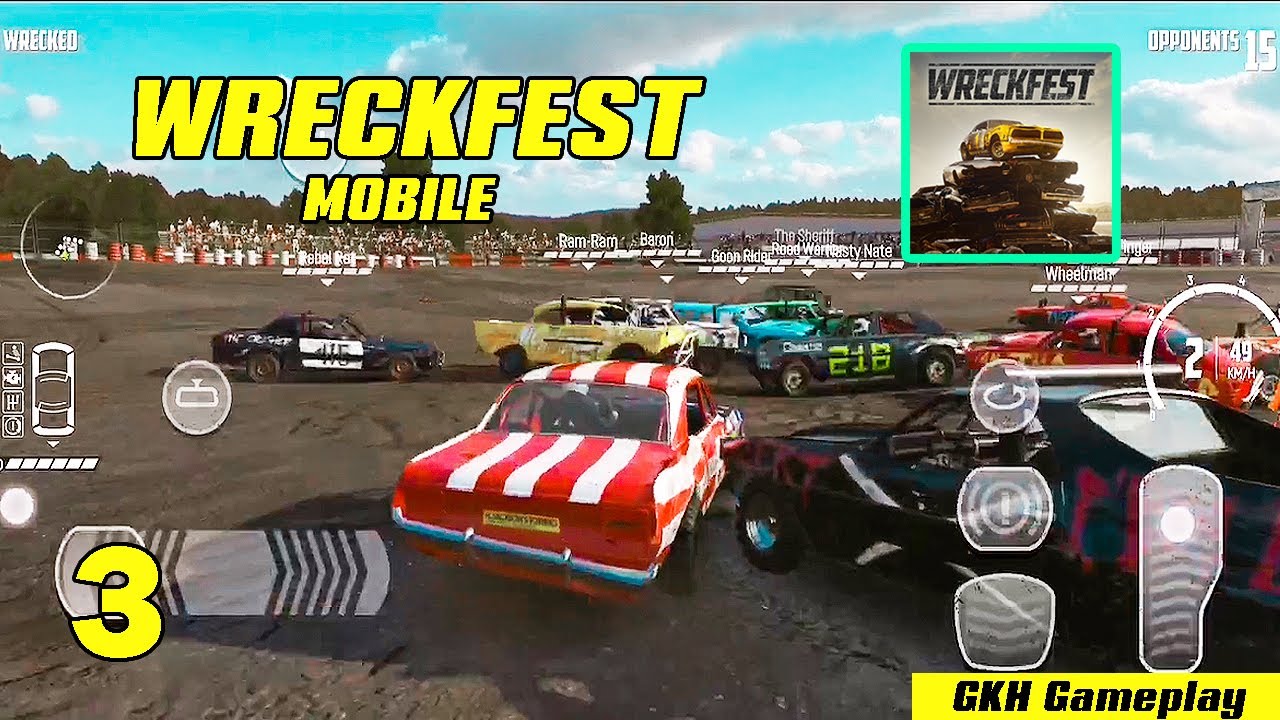 WreckFest Mobile | Android | Ep03 Gameplay - YouTube