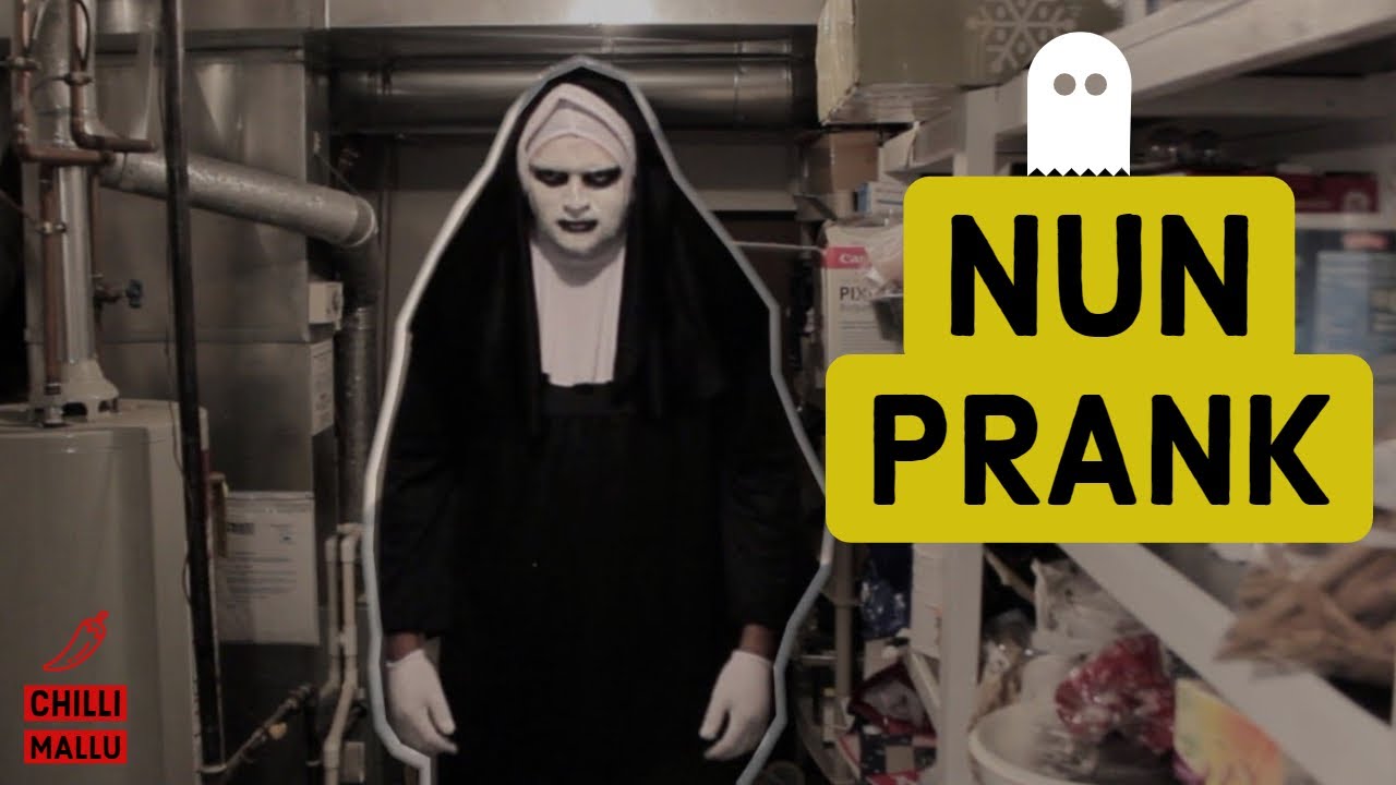 The Nun Prank - YouTube