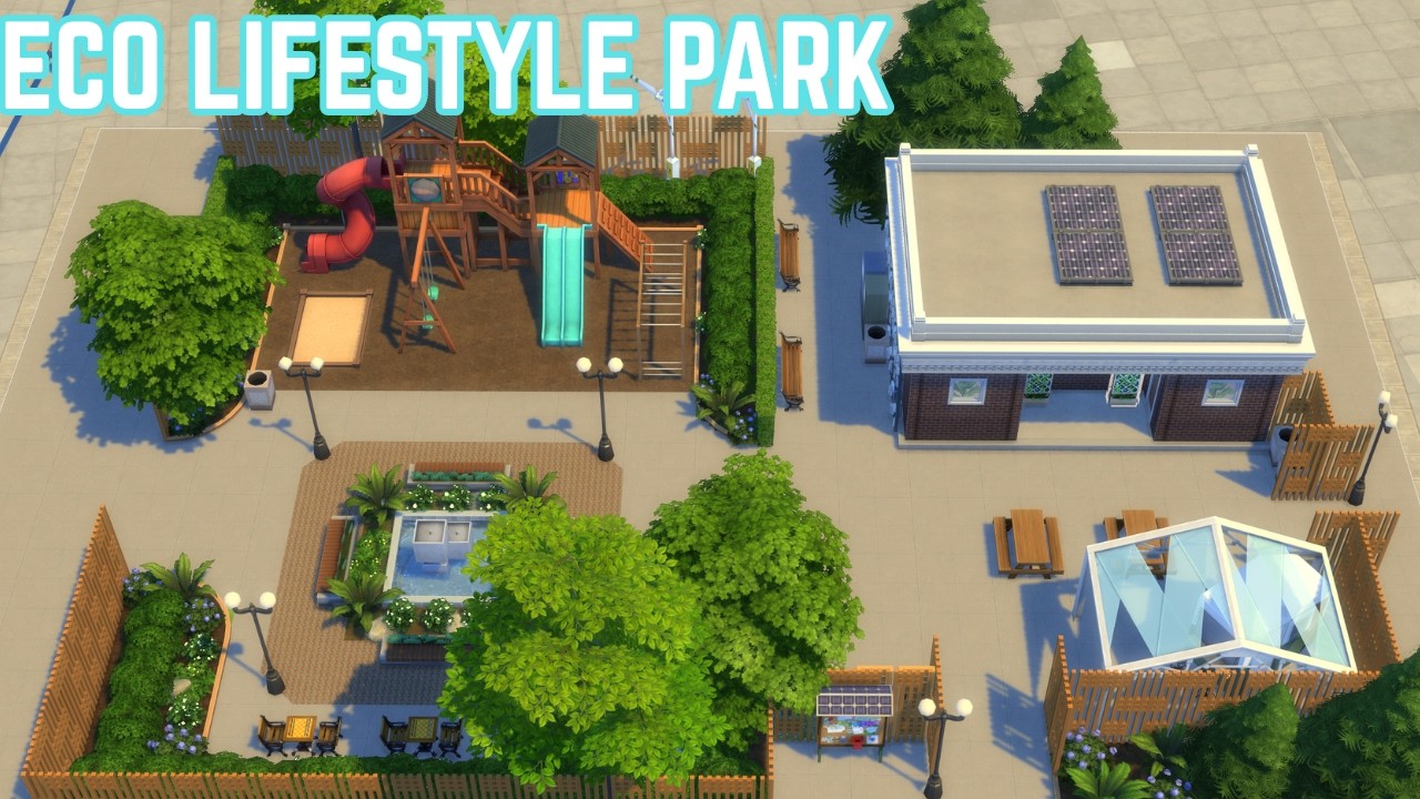 Community Lots Can Be Better Than Just 3 Types | Sims 4 Build - YouTube