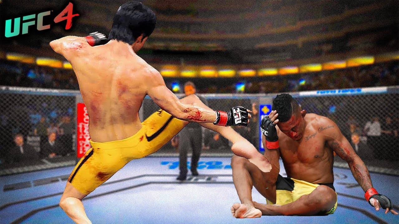 Bruce Lee vs. Iuri Alcantara | Brazilian MMA (EA sports UFC 4) - YouTube