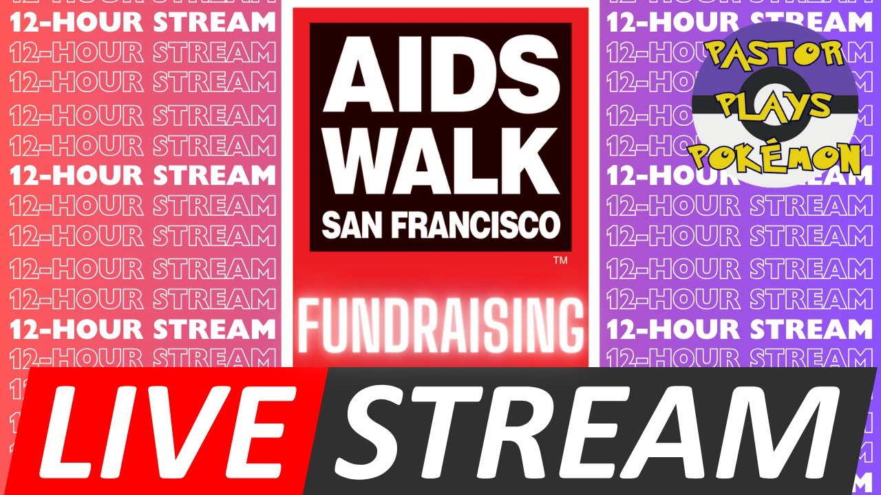 AIDS Walk 12-Hour Fundraising Stream (Part 1) - YouTube